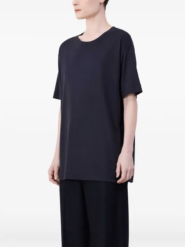 LEMAIRE Short-sleeve Cotton T-shirt - Black