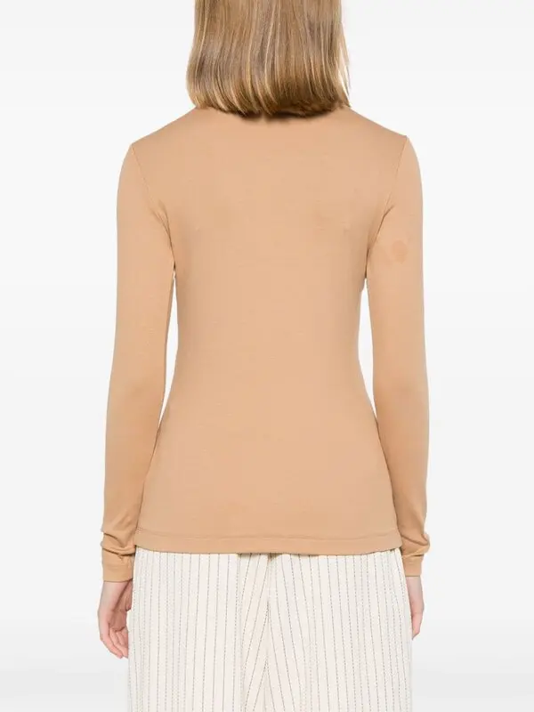 Fabiana Filippi Knit-collar T-shirt