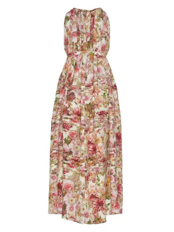 Adam Lippes Sabine Crepe-de-chine Shift Dress