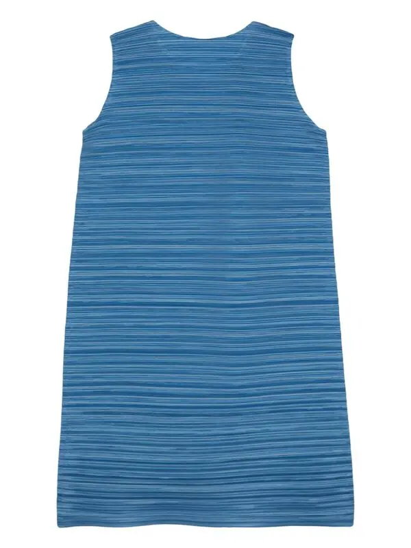 Issey Miyake Sheer Bounce Plissé Midi Dress