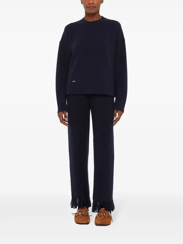 Alanui Cashmere-blend Jumper - Blue