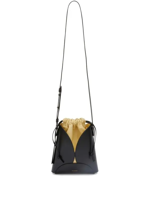 JIL SANDER Small Curve Cross Body Bag