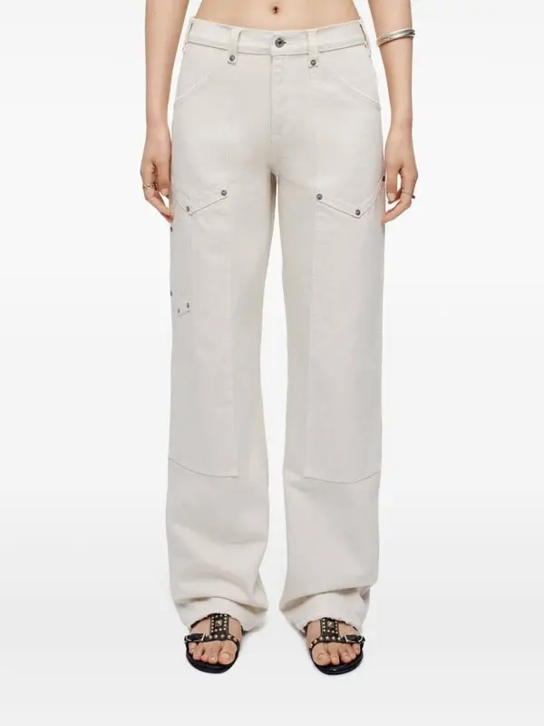 RE/DONE Mid-rise Straight-leg Jeans