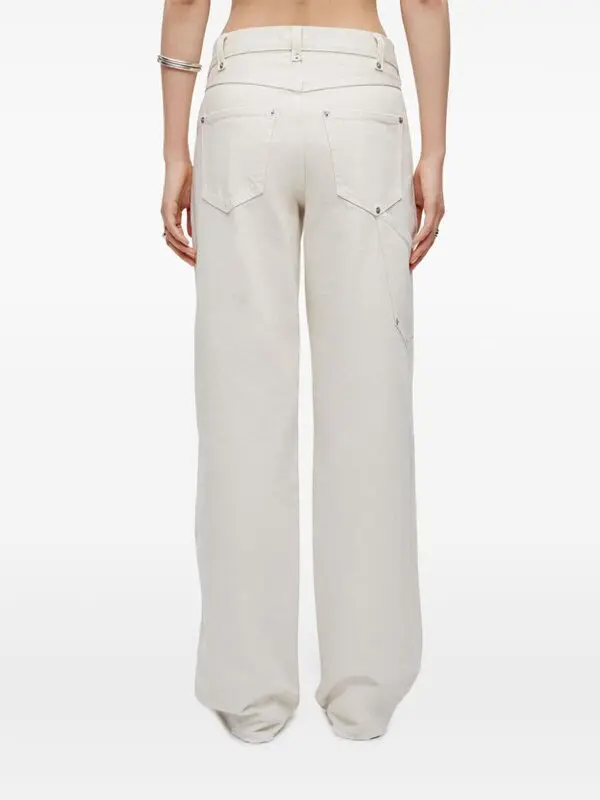 RE/DONE Mid-rise Straight-leg Jeans