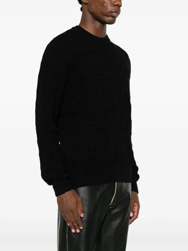 Givenchy 4g Jacquard Cotton Jumper