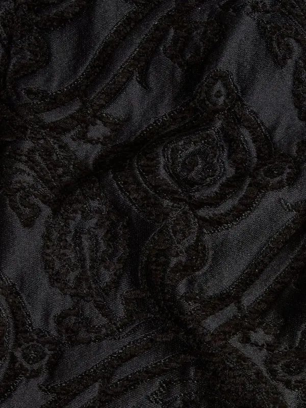 Etro Silk Jacquard Blazer - Black