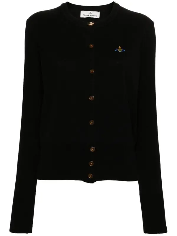 VIVIENNE WESTWOOD Bea Ribbed-knit Cardigan