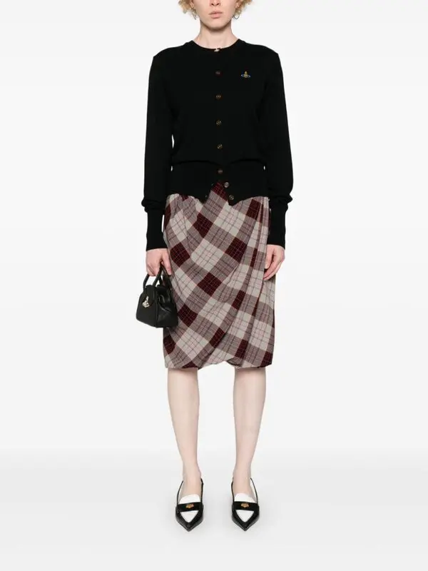 VIVIENNE WESTWOOD Bea Ribbed-knit Cardigan