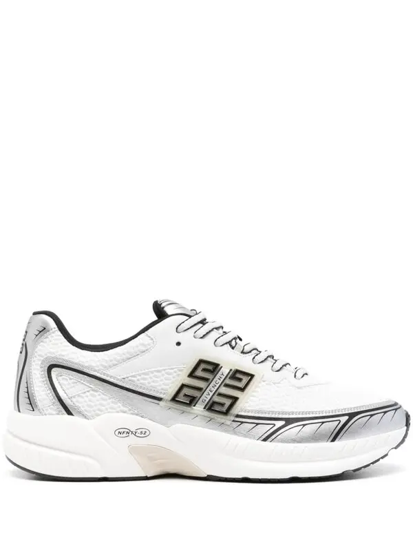 Givenchy Nfinity-52 Leather Sneakers - White