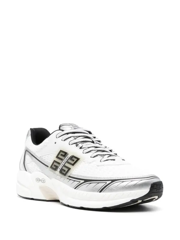 Givenchy Nfinity-52 Leather Sneakers - White
