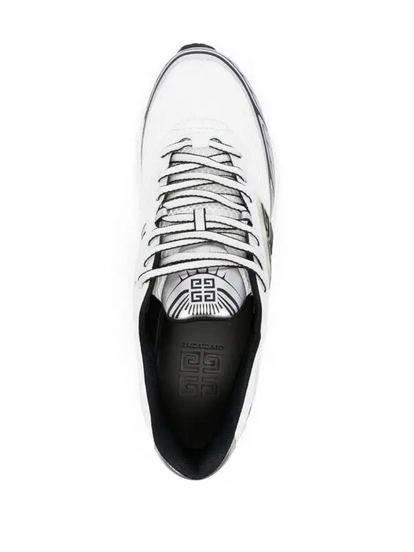 Givenchy Nfinity-52 Leather Sneakers - White