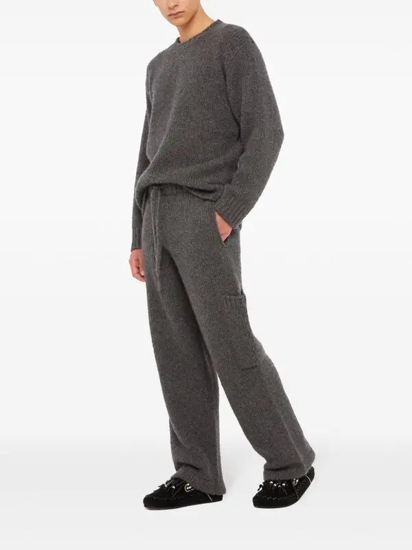 Alanui Ribbed Sweater - Grey