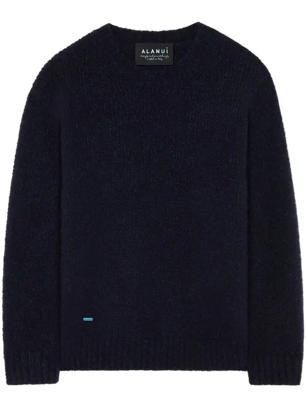 Alanui Ribbed Sweater - Blue