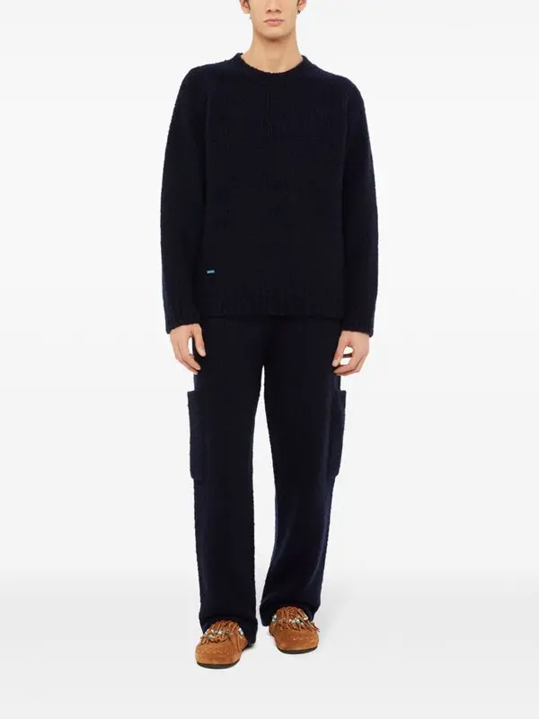 Alanui Ribbed Sweater - Blue