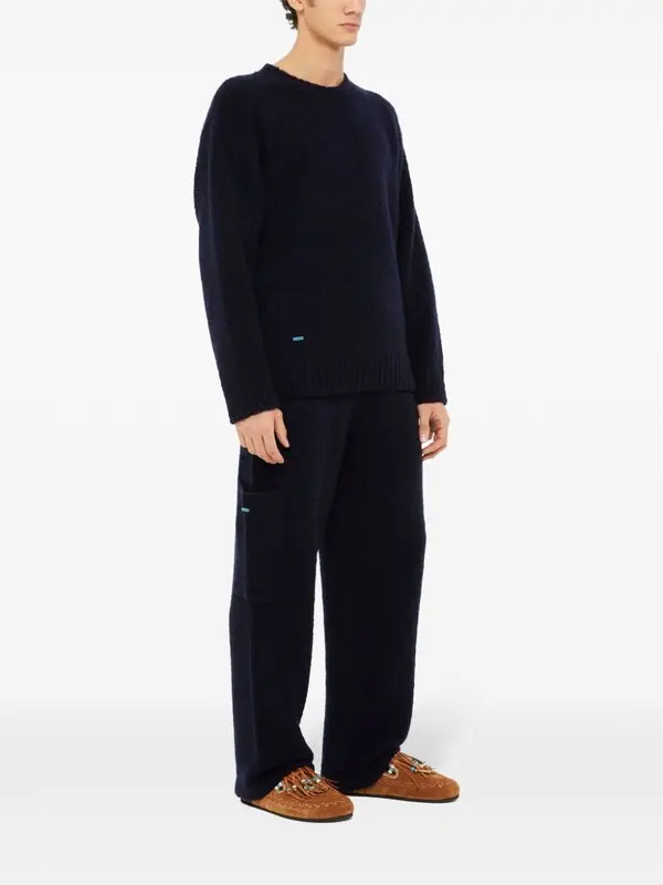 Alanui Ribbed Sweater - Blue