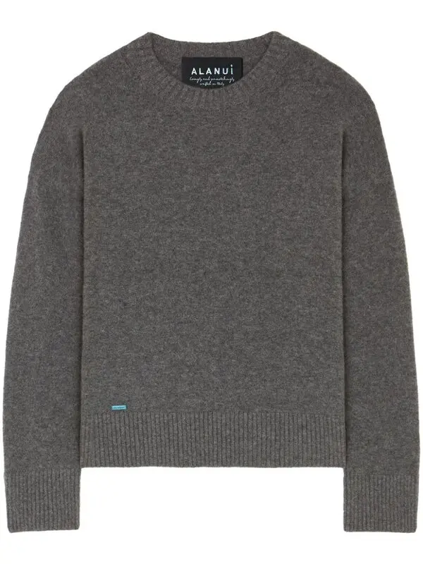 Alanui Cashmere-silk Blend Jumper - Grey