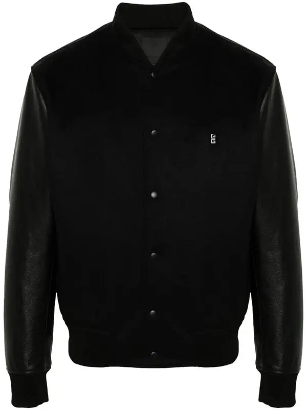 Givenchy 4g Logo-plaque Bomber Jacket