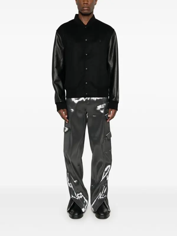 Givenchy 4g Logo-plaque Bomber Jacket