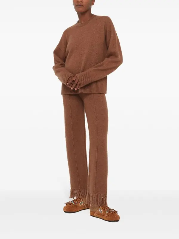 Alanui Cashmere-blend Jumper - Brown