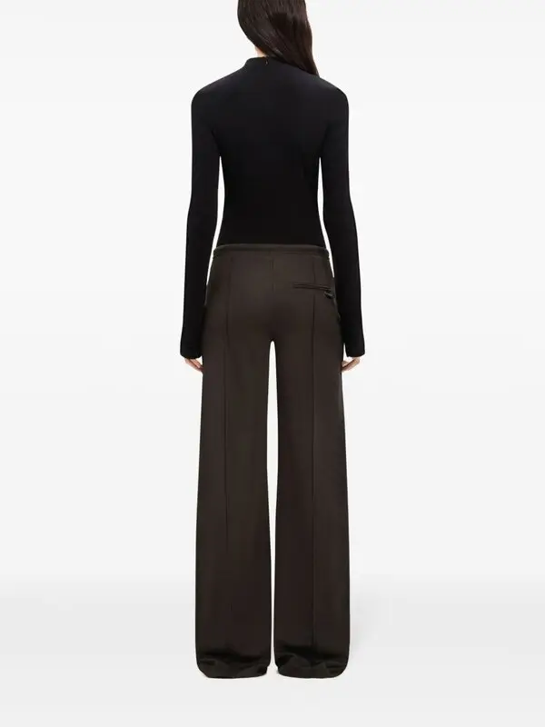 COURREGES Tracksuit Interlock Baggy Pants - Black