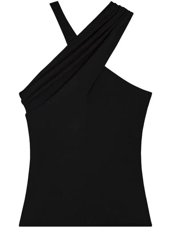 COURREGES Criss-cross Tank Top