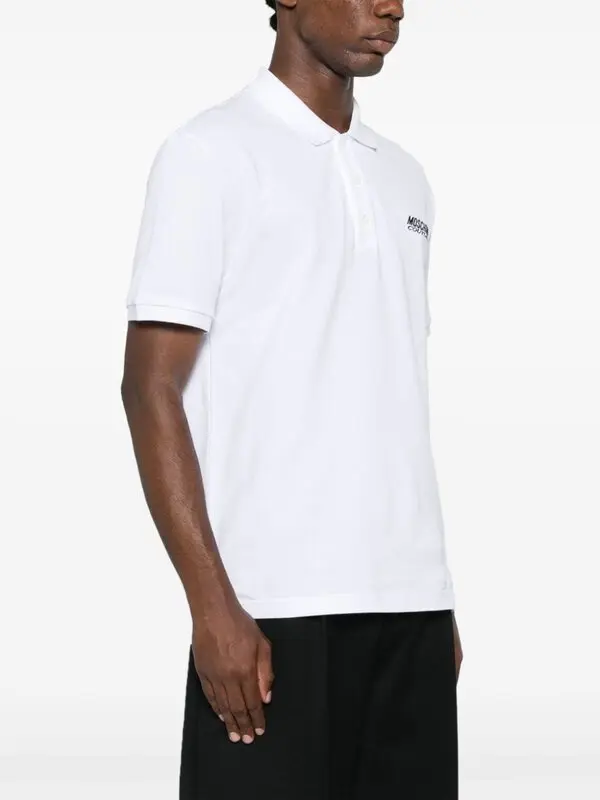 Moschino Logo-embroidered Polo Shirt