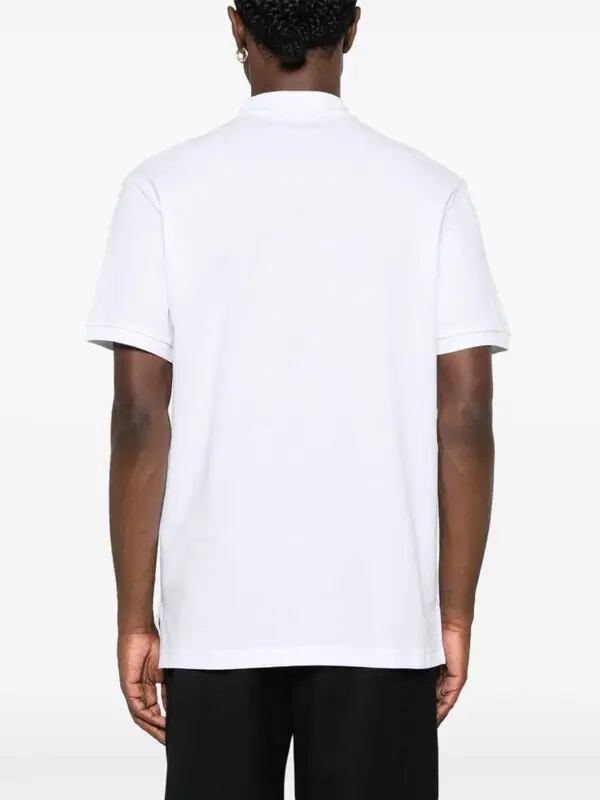 Moschino Logo-embroidered Polo Shirt