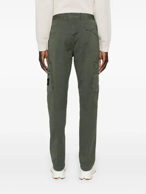 Stone Island Compass-badge Cargo Trousers - Green