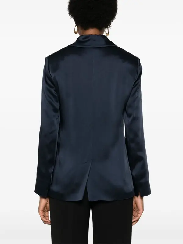 Max Mara Single-breasted Satin Blazer
