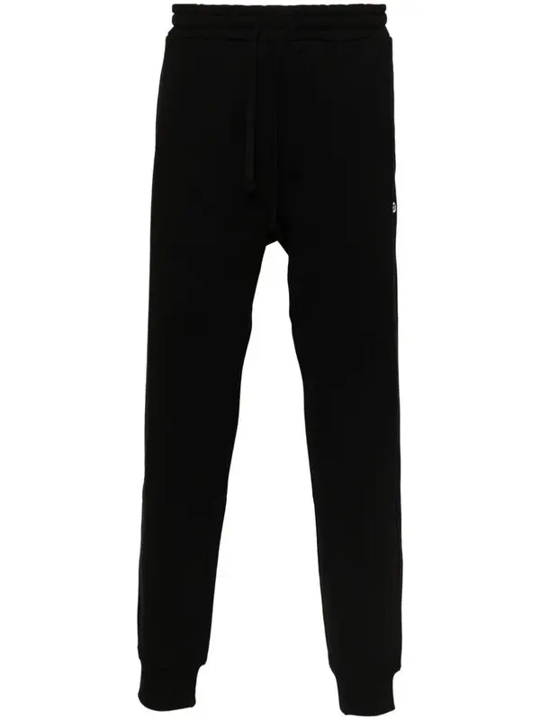 DIESEL Logo-patch Cotton Track Pants