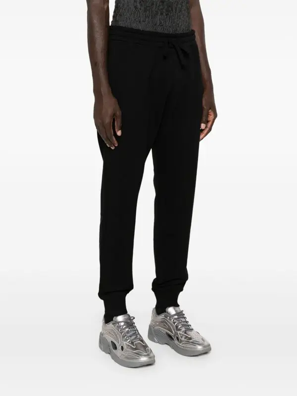 DIESEL Logo-patch Cotton Track Pants
