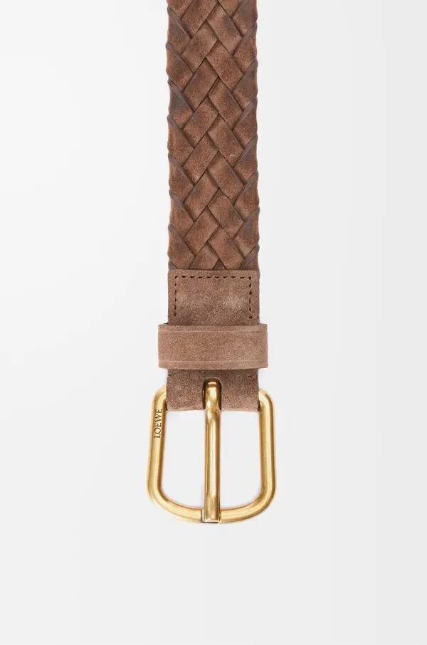 Loewe Chunky Woven Belt - Psyke/vintage Gold