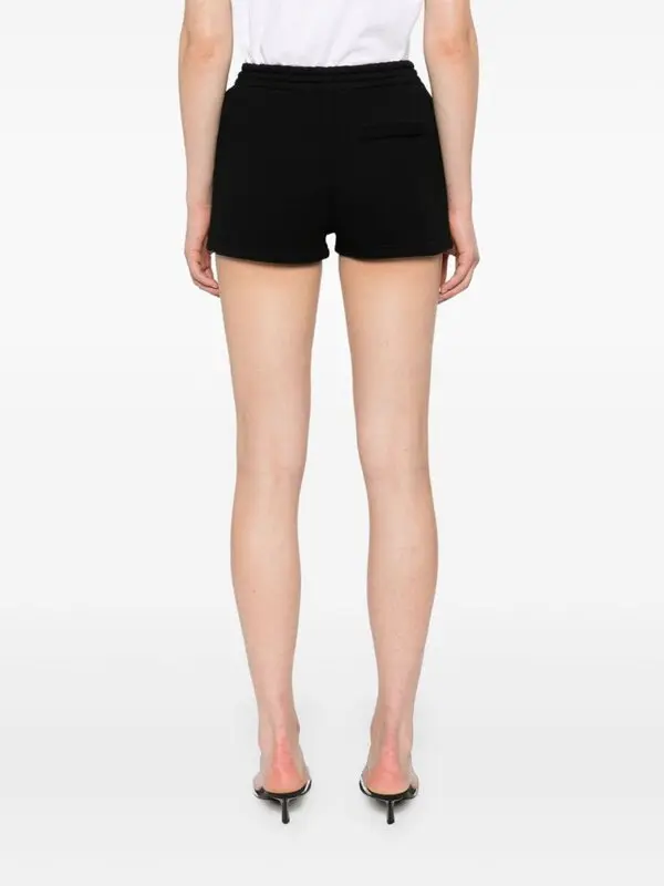Alexander Wang Logo-print Cotton Shorts