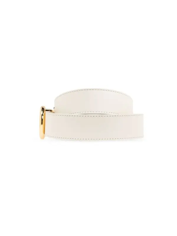 Jacquemus Regalo Leather Belt - Neutrals