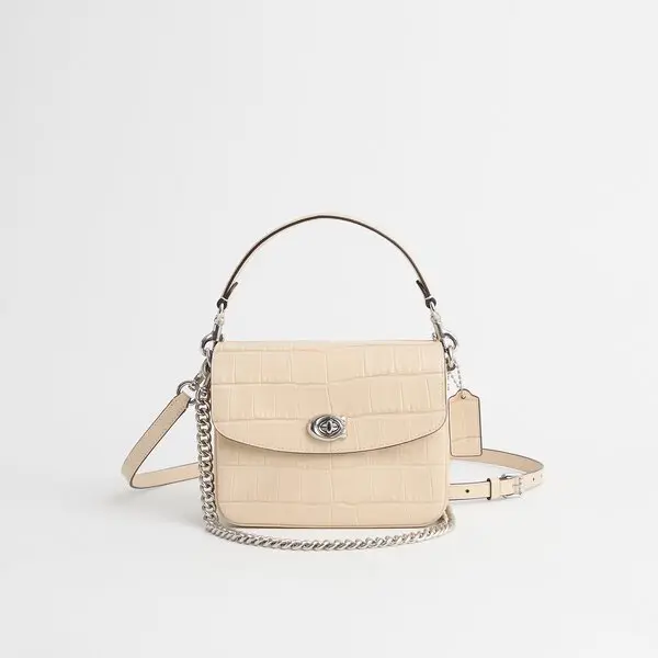 COACH Cassie Crossbody Bag 19 - Silver/ivory