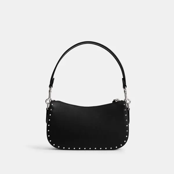 COACH Swinger Bag With Rivets