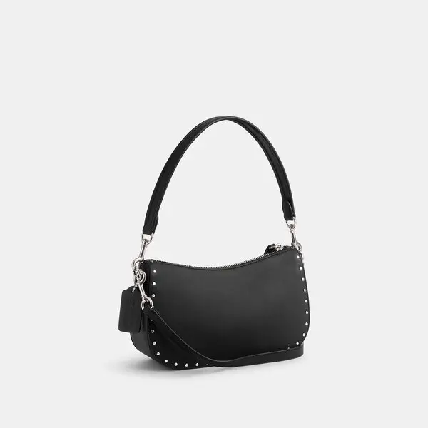 COACH Swinger Bag With Rivets