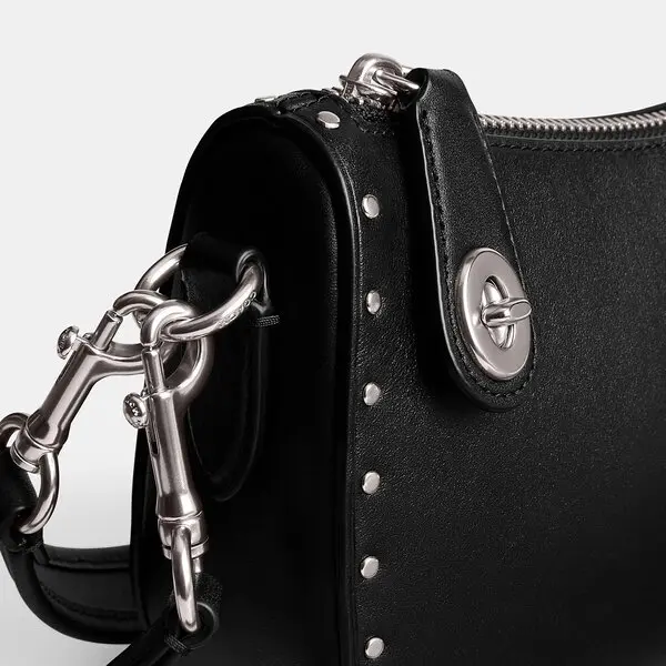 COACH Swinger Bag With Rivets