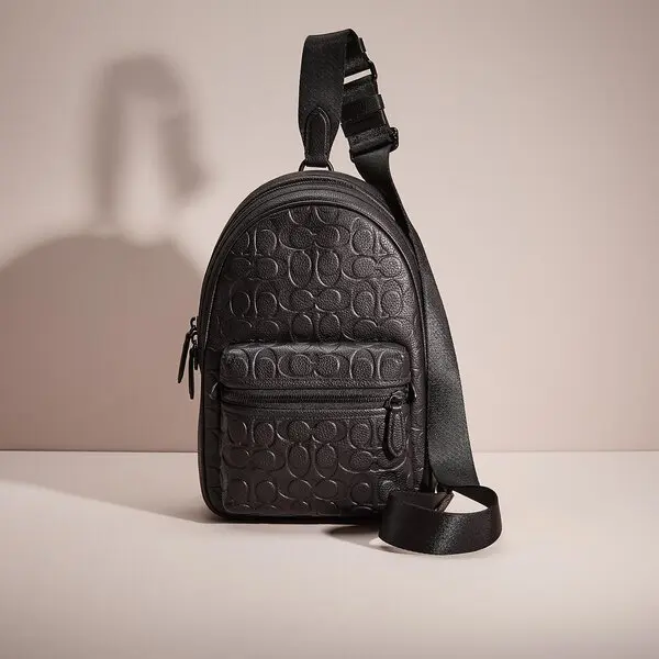 coach backpack signature leather Men's Hitch In Canvas, Maple, One Size : Clothing, Shoes & Jewelry it helps to keep bags out of landfills and reduces our impact on the environmentpart of our commitment to doing better for the planet (and all of us) COACH Men's Charter Maxi Signature