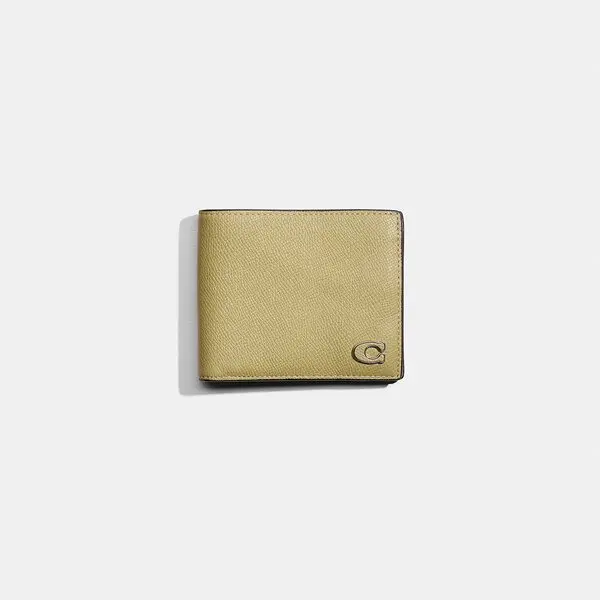 COACH Restored 3-in-1 Wallet With Signature Canvas Interior - Moss