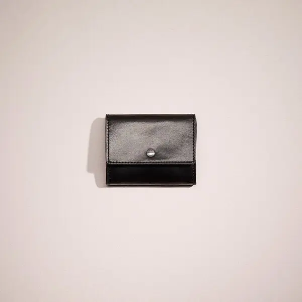 COACH Restored Coin Case - Black