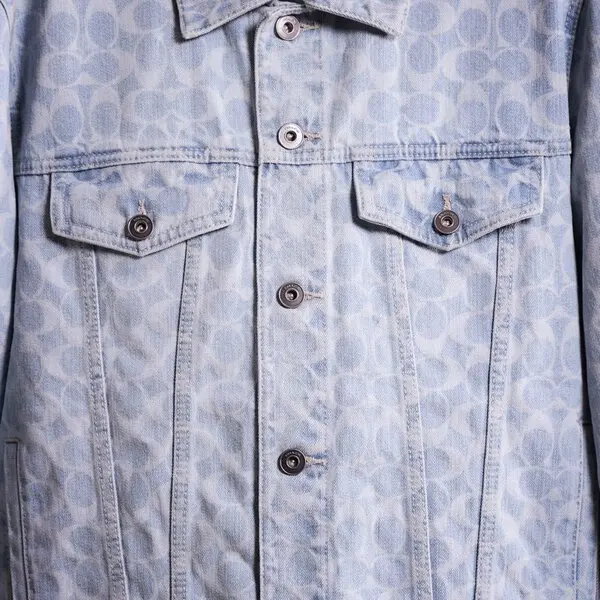 COACH Restored Signature Denim Jacket