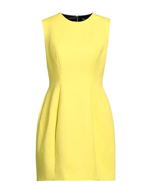 Dolce & Gabbana Mini Bodycon Dress - Yellow