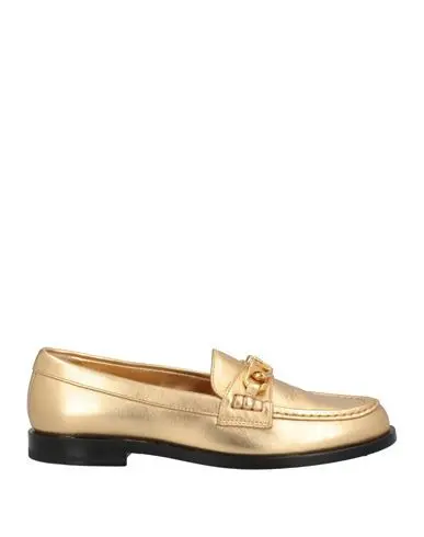 Valentino Garavani Soft Leather Loafers - Gold