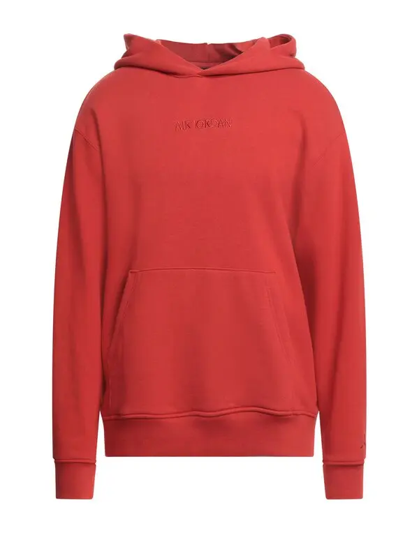JORDAN Cotton And Elastane Sweatshirt - Red