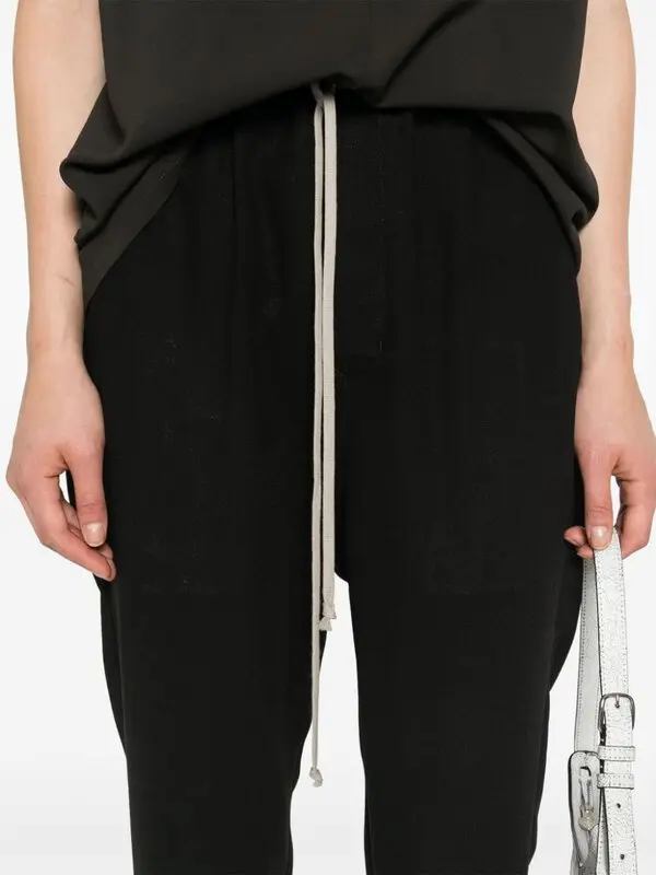 Rick Owens Astaires Cropped Trousers - Black