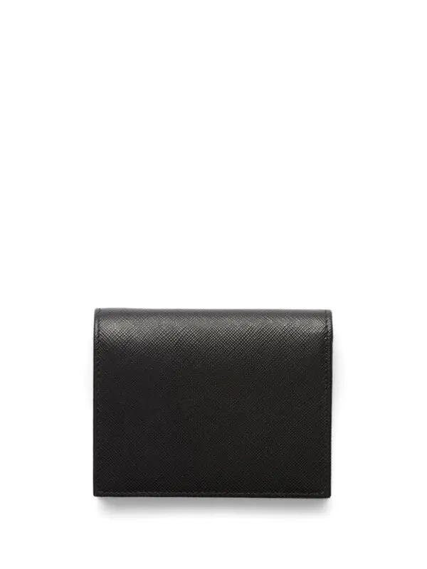Prada Small Saffiano Leather Wallet - Black