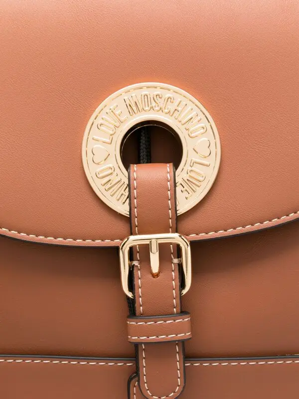Moschino Logo-plaque Backpack