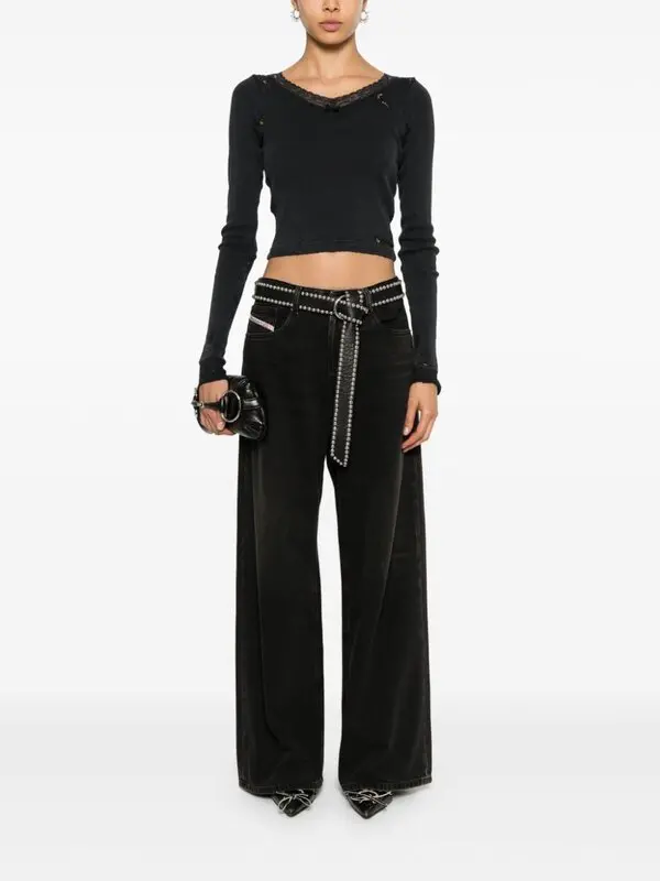 DIESEL® 1996 D-sire Wide-leg Jeans - Black