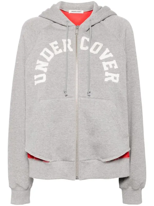 UNDERCOVERISM Oversized Zip-up Hooded Jacket